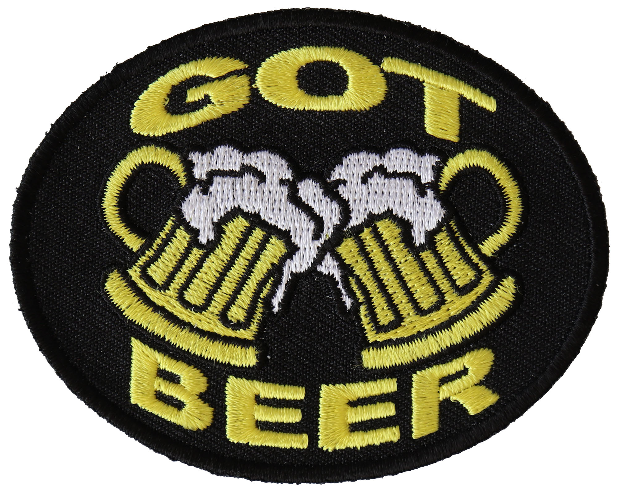 Got Beer Embroidered Patch | Embroidered Patches by Ivamis Patches